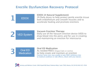 Penile Rehabilitation Program | PDF