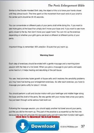 Penile Size Chart Diagram