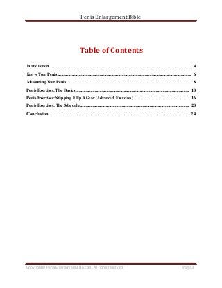 Penile Size Chart Vector