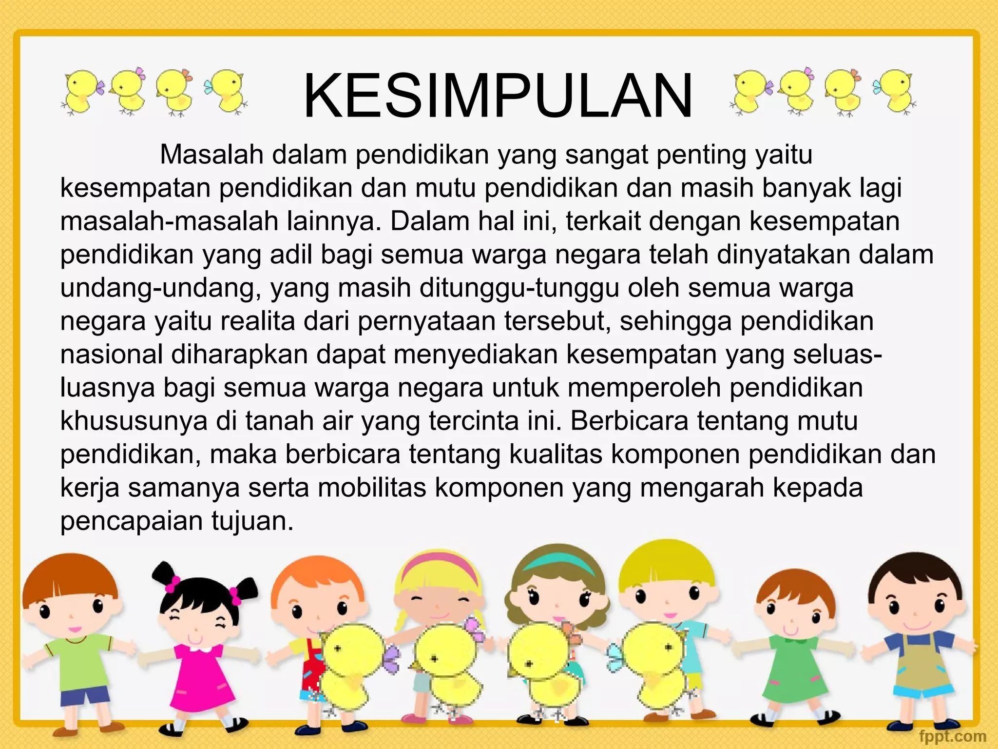 Peningkatan mutu pendidikan | PPT