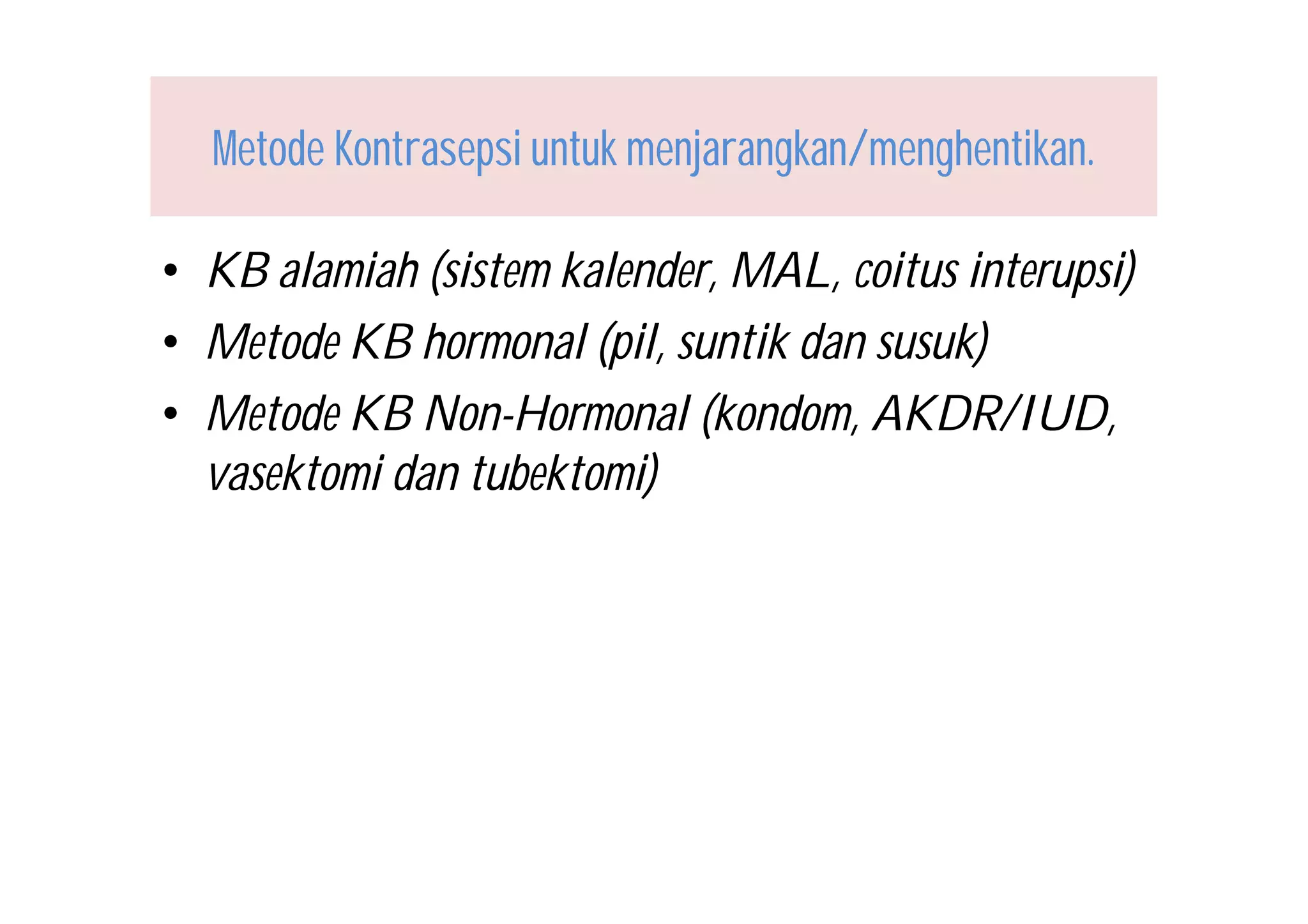 Peningkatan pelayanan kb di komunitas | PDF