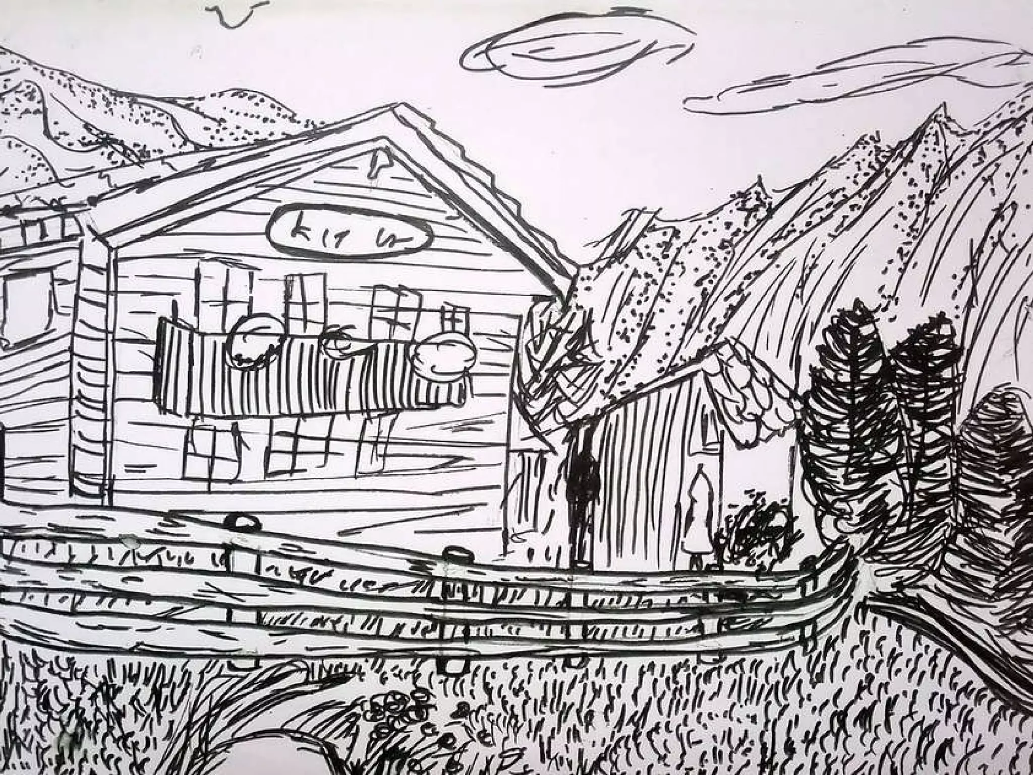 Pen ink landscapes | PPS