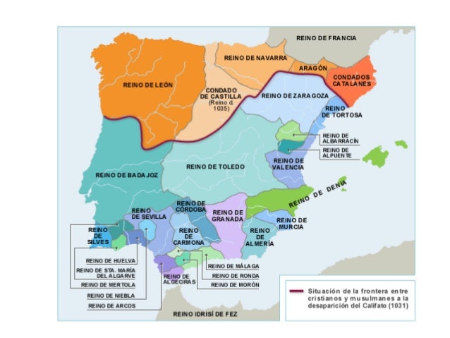 La península Ibérica en los siglos XI y XV