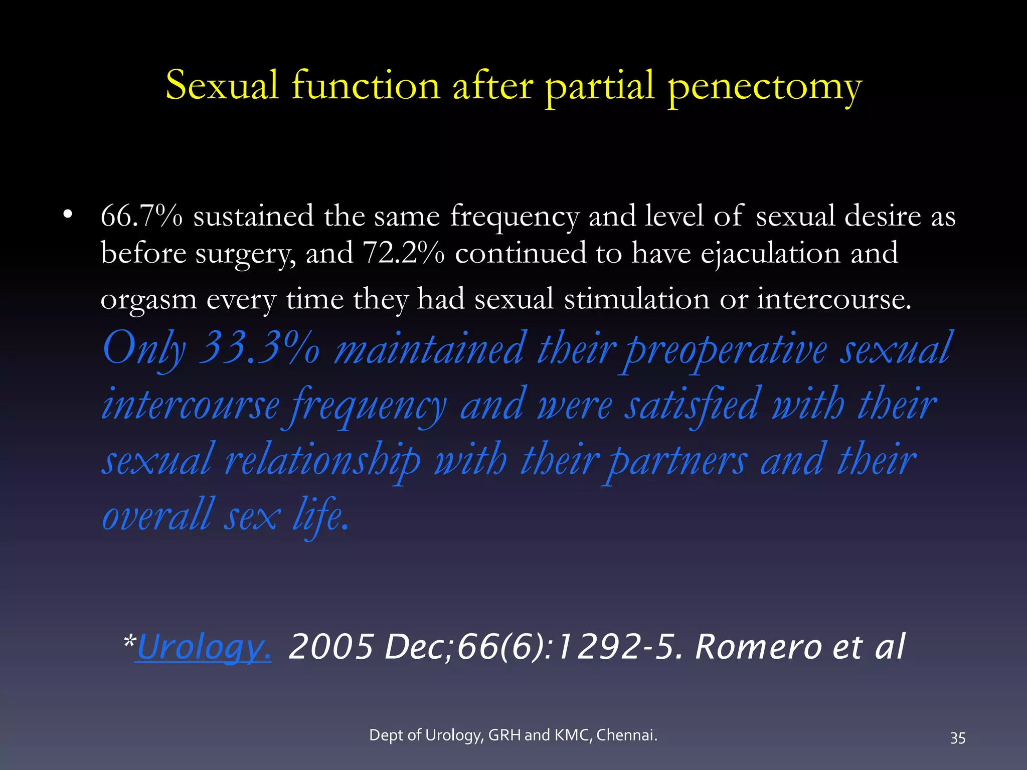 Penis carcinoma- surgical managementof primary lesion | PDF