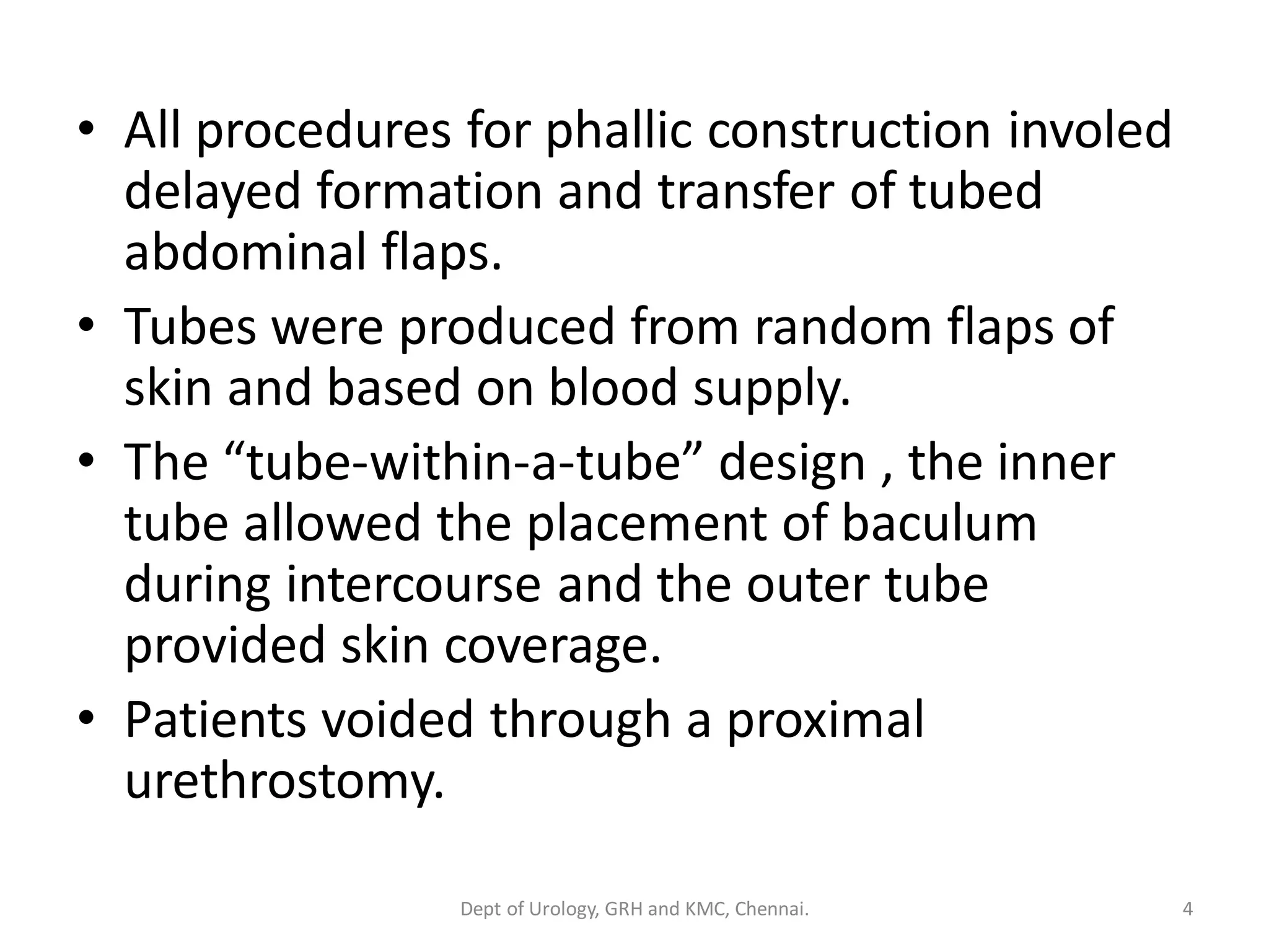 Penis total penile reconstruction | PDF