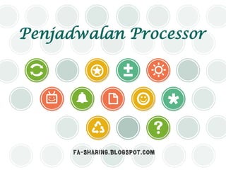 Penjadwalan processor | PPT