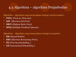 Penjadwalan proses | PPT