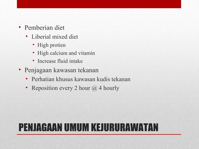 PENJAGAAN PESAKIT MENGALAMI KEPATAHAN | PPT