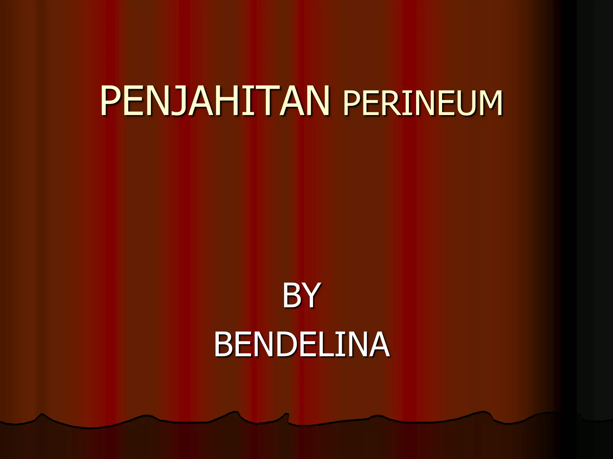 Perineum Jahitan | PPT