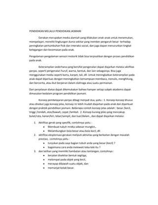 Penjas adaptif | DOCX