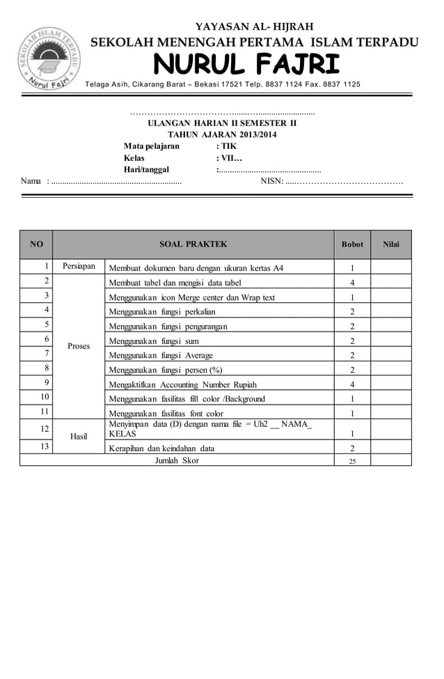 Penjas kelas 9 praktik | DOCX