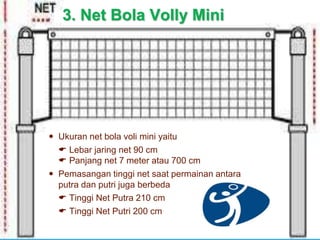 Penjasorkes kelas 4 bola voli mini | PPTX