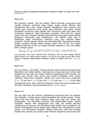 Penjelasan Bacaan Dalam Solat 12. Zikir Selepas Solat | PDF