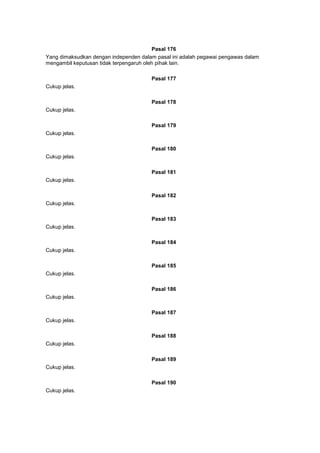 Penjelasan Uu No.13 Th.2003 (Ketenagakerjaan) | PDF