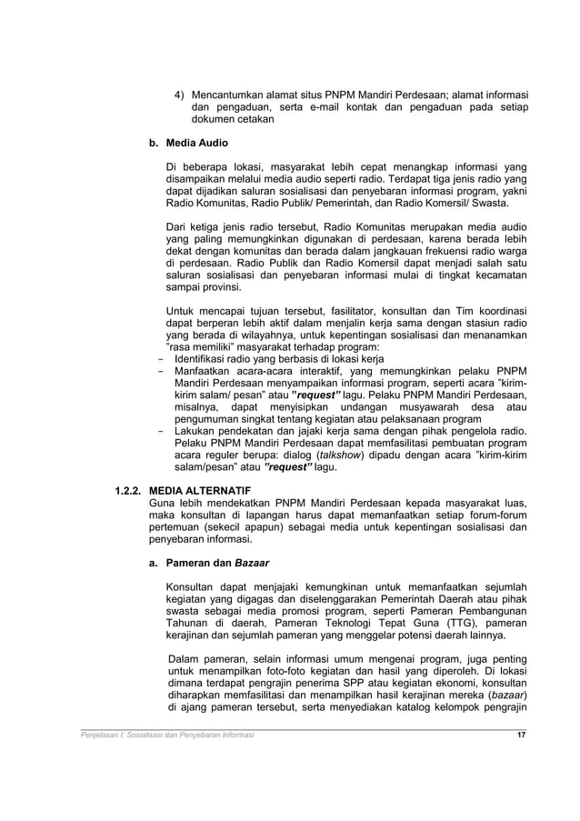 Penjelasan 1 (sosialisasi) | PDF