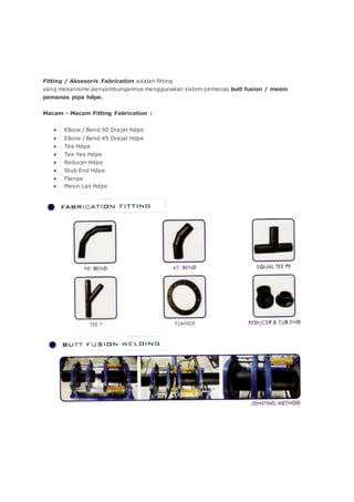 Penjelasan Bend Segmented (elbow) | DOCX