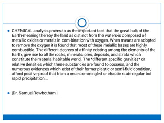 Penjelasan gravitasi Dr. Rowbotham | PPT