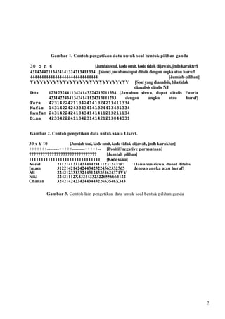 Penjelasan iteman | DOC