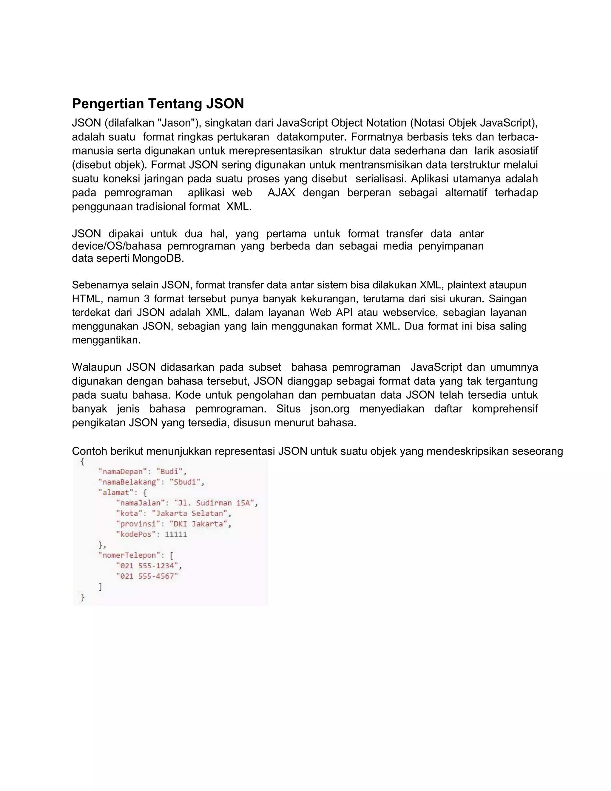 Penjelasan json 141151850 | PDF