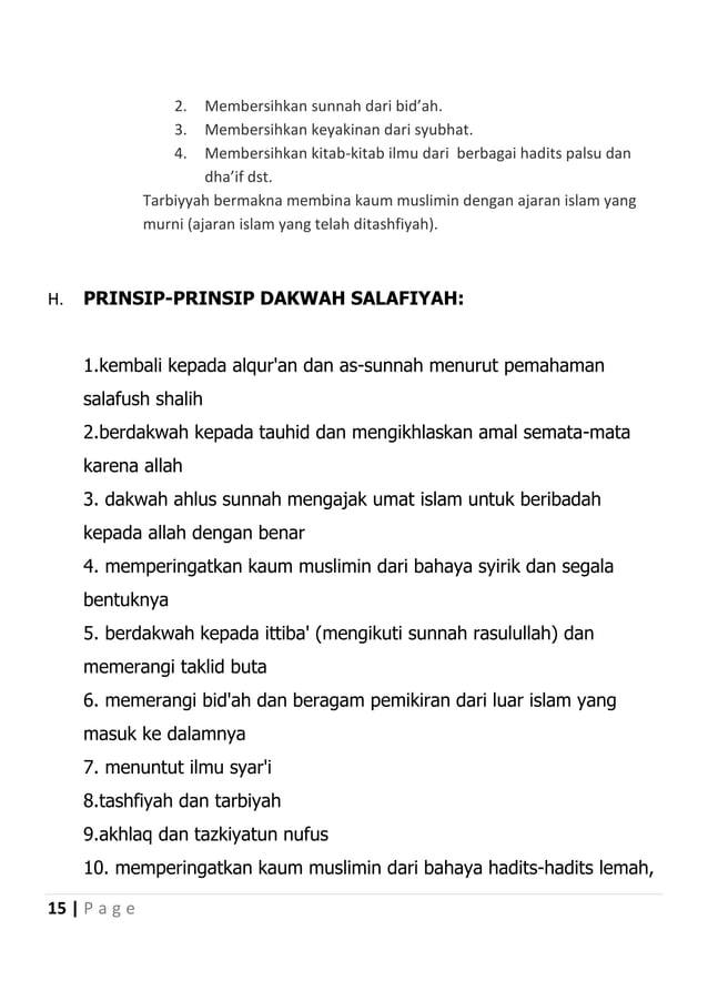 Mengenal Manhaj Salaf | DOCX