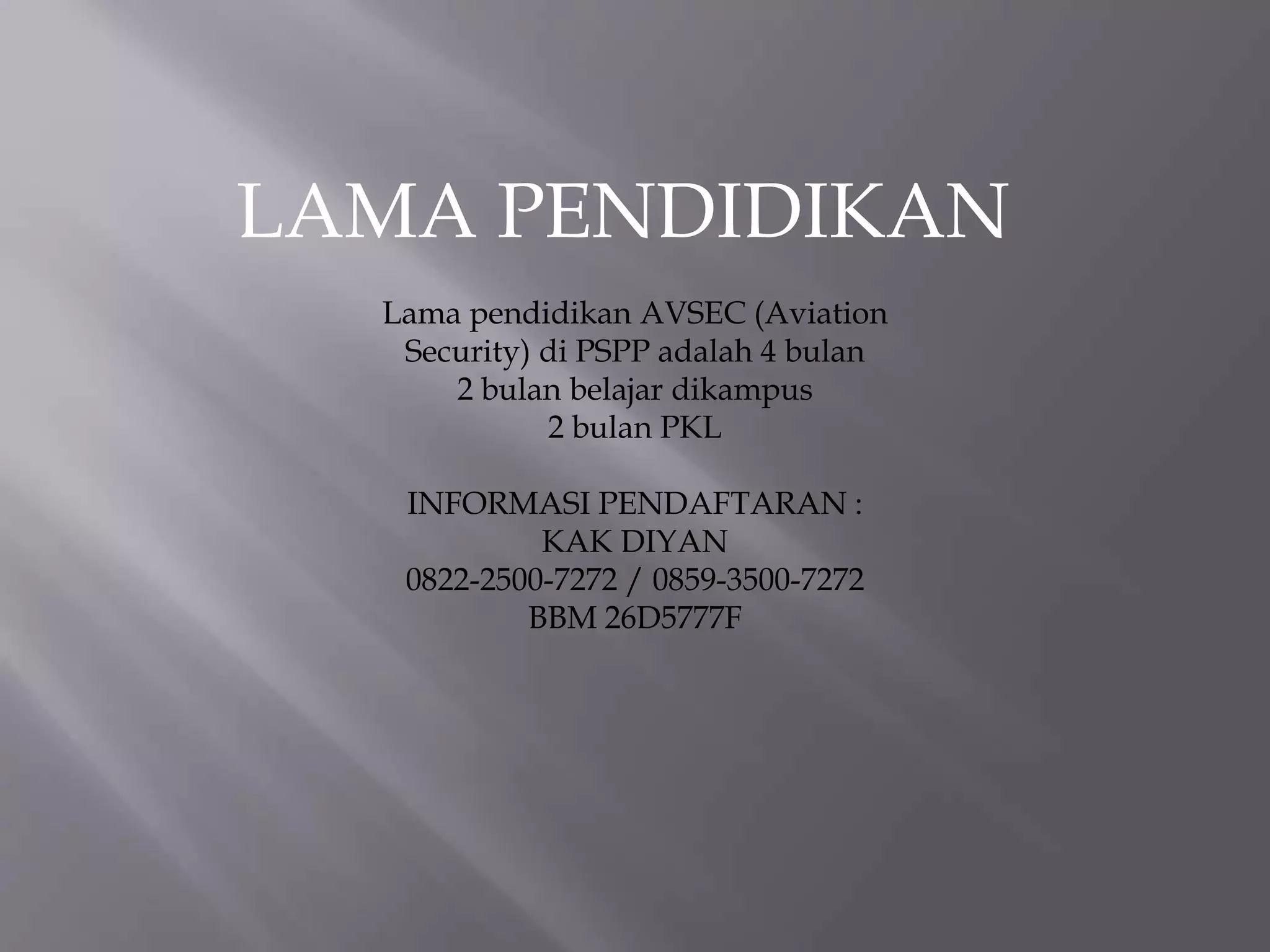 Penjelasan pengertian makna arti tugas avsec (aviation security) | PPTX