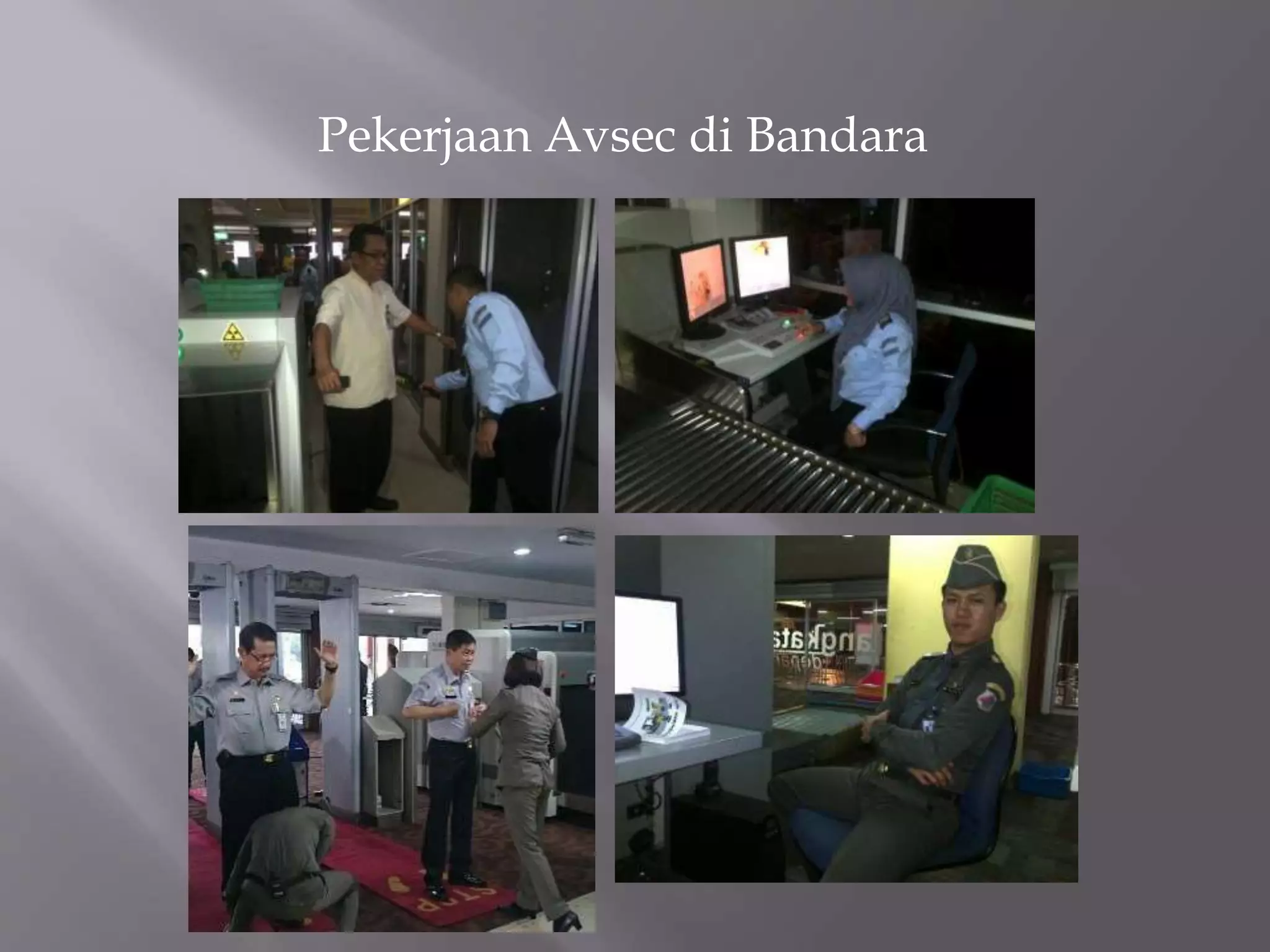 Penjelasan pengertian makna arti tugas avsec (aviation security) | PPTX