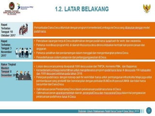 Penjelasan program padat karya tunai | PPT