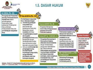 Penjelasan program padat karya tunai | PPT