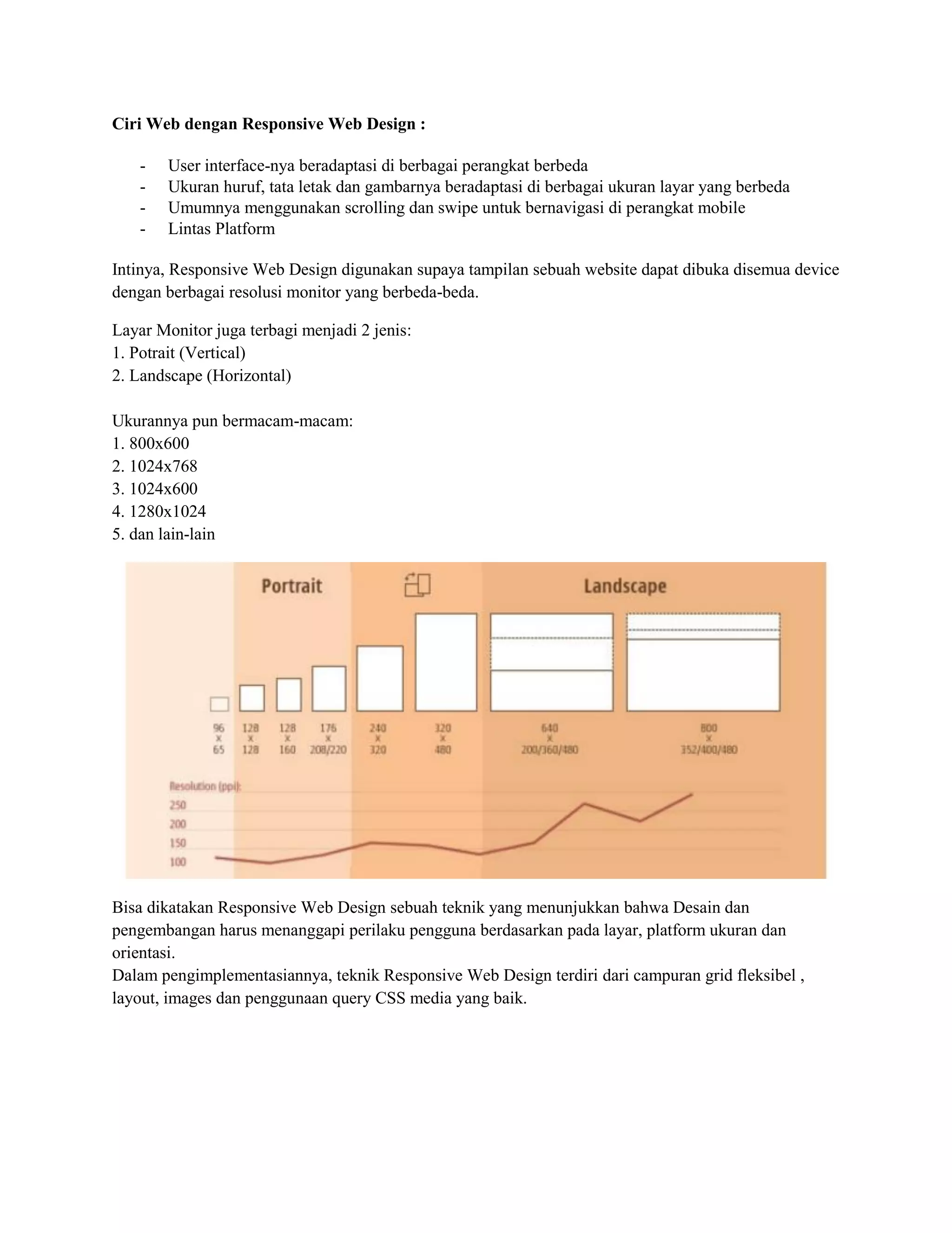 Penjelasan Responsive Web Design | PDF