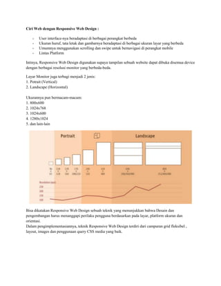 Penjelasan Responsive Web Design | PDF