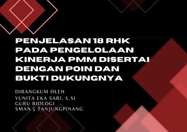 PENJELASAN RHK atau Rencana Hasil Kerja.pptx