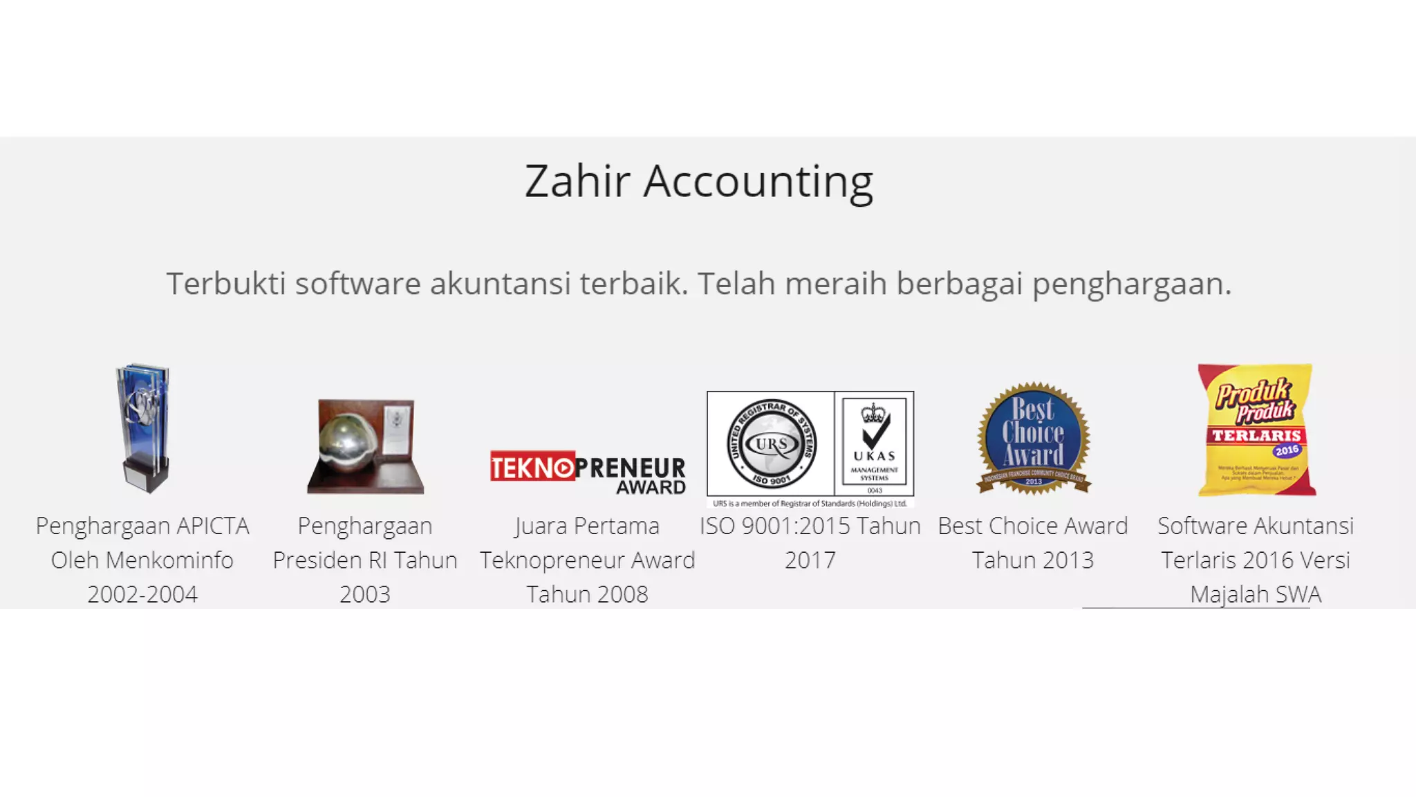 Penjelasan Singkat Aplikasi Zahir Accounting | PDF