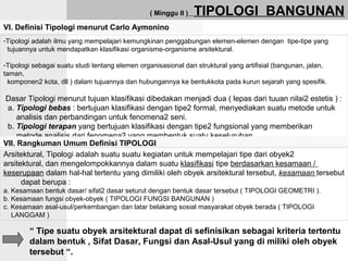 Penjelasan tipologi bangunan | PPT