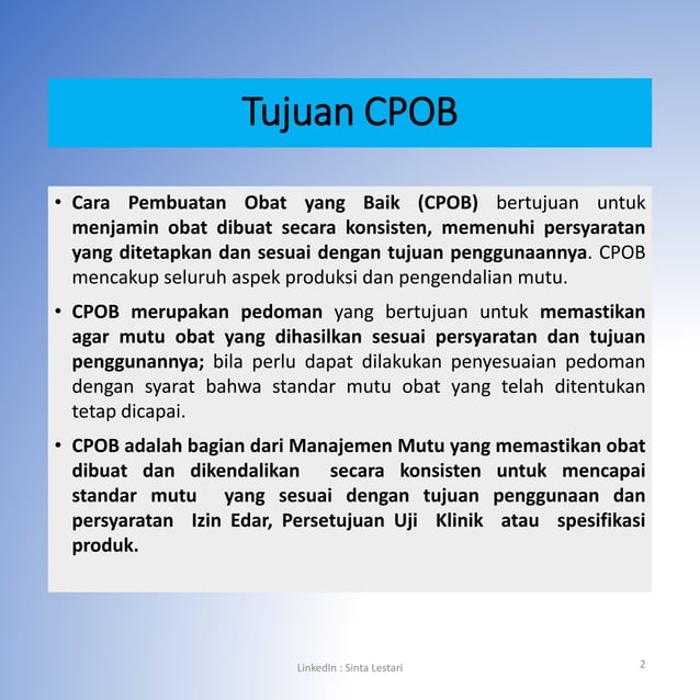 Penjelasan Umum CPOB dalam Peraturan BPOM No 34 Tahun 2018.pptx
