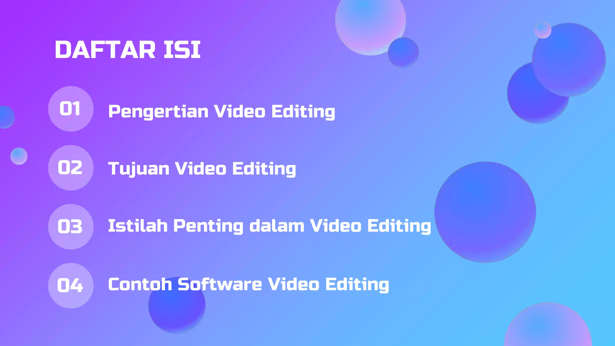 Video Editing | PPT