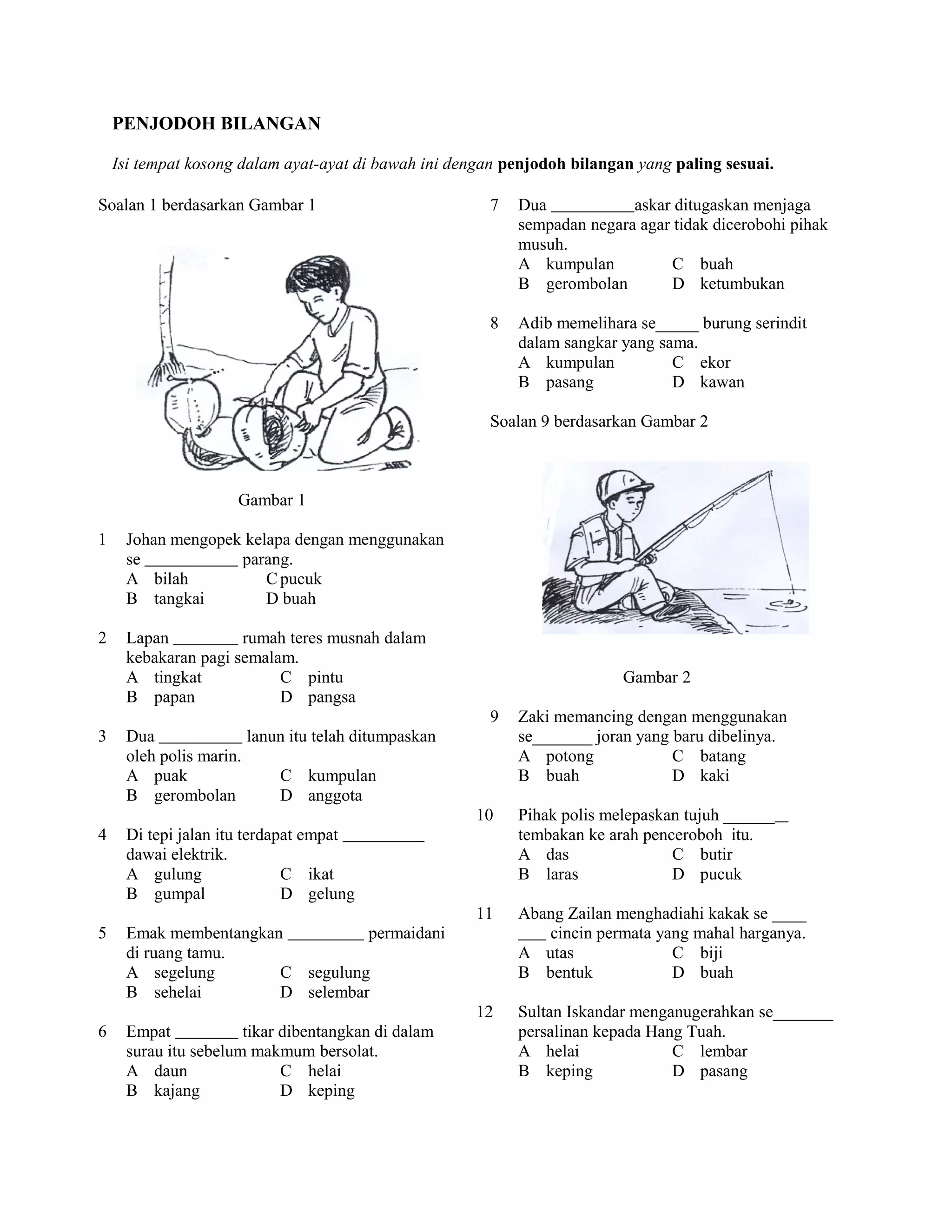 Penjodoh Bilangan | DOC