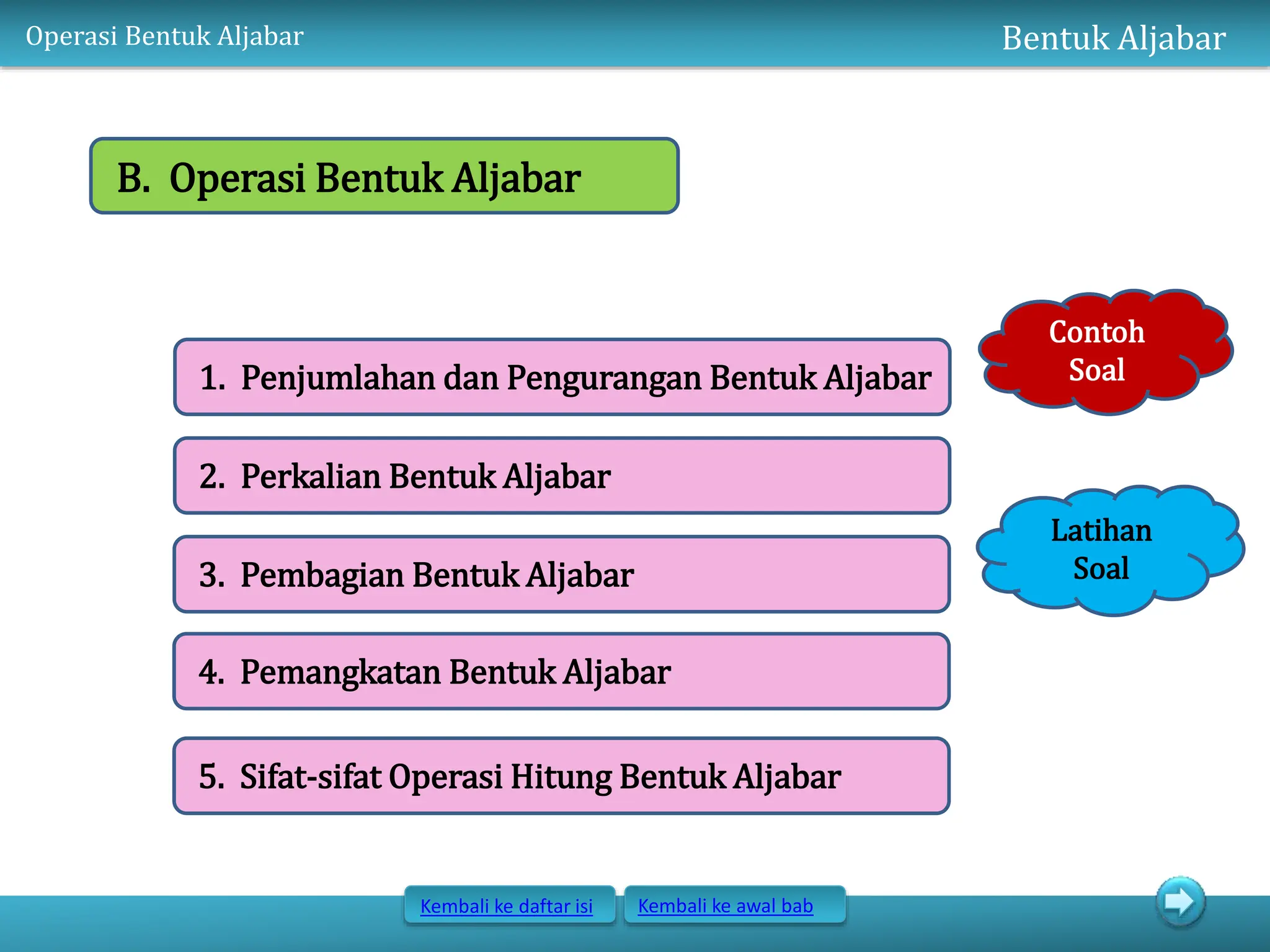 Penjumlahan dan Pengurangan Bentuk Aljabar.pptx