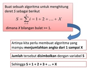 Penjumlahan deret v1 | PPSX
