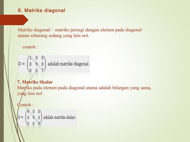Penjumlahan dan pengurangan matriks | PPT