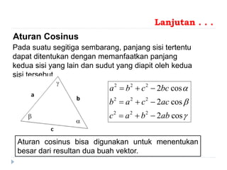 Penjumlahan vektor bagian 1 | PPT