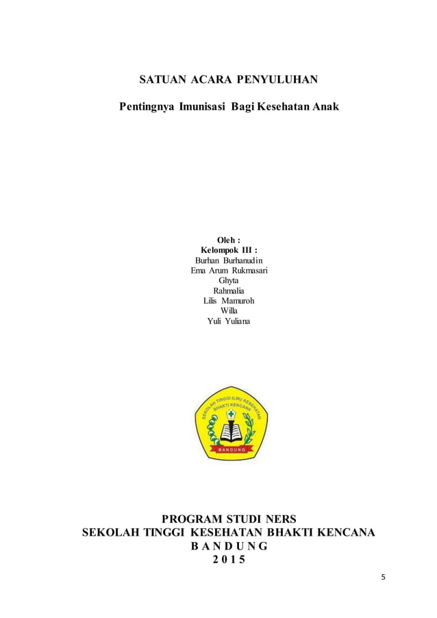 Penkes imunisasi | PDF