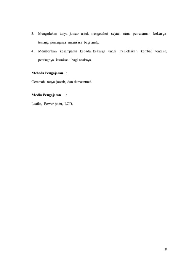 Penkes imunisasi | PDF