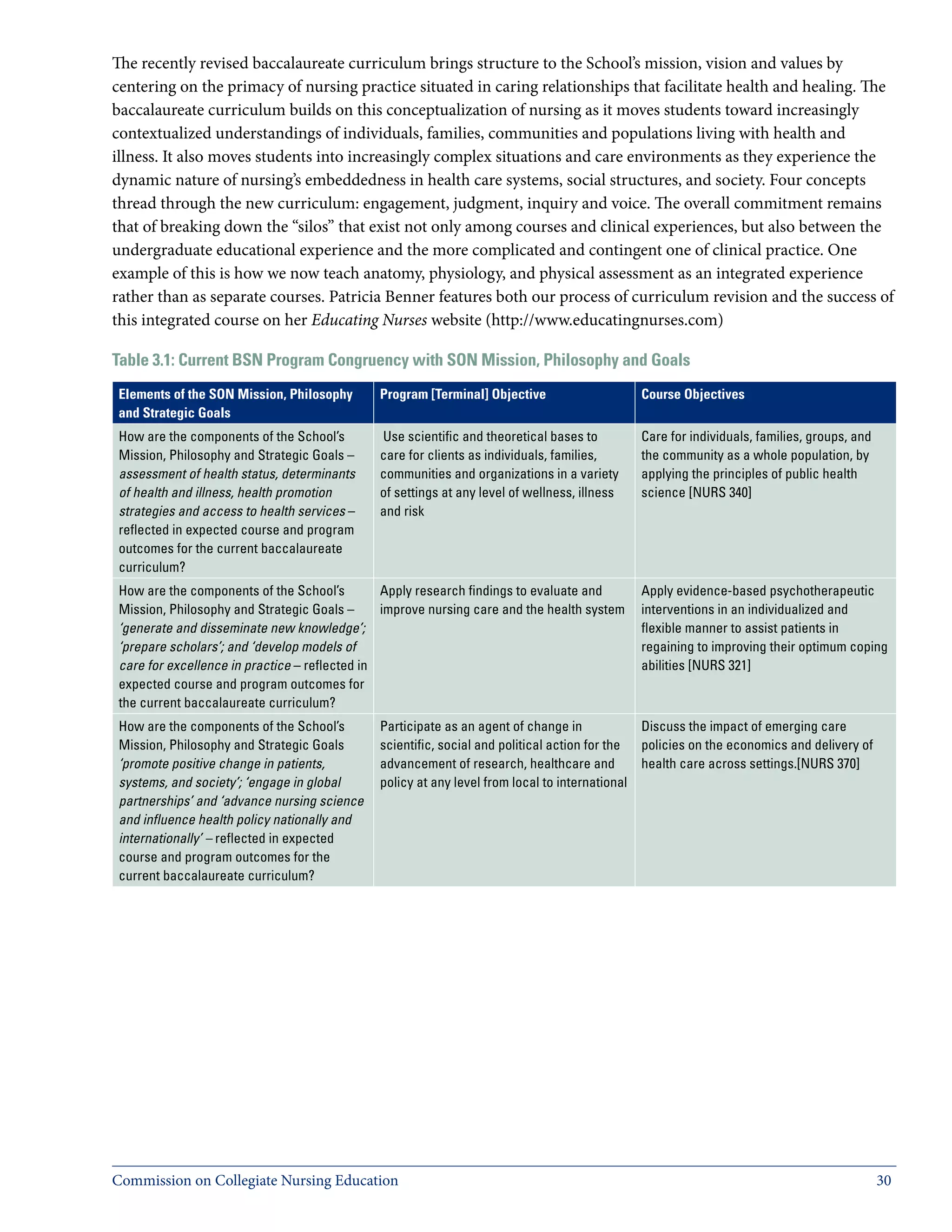 Penn nursing-ccne-self-study-report-2013 | PDF