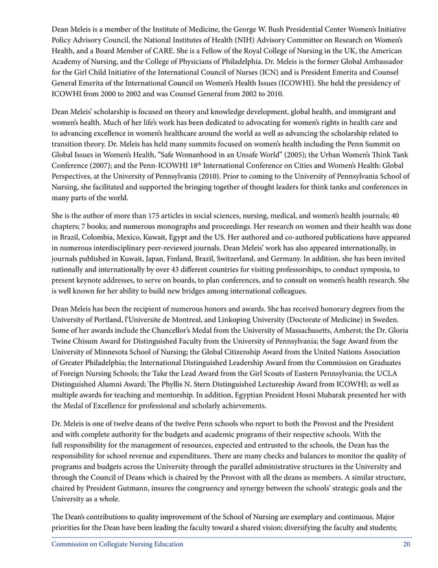 Penn nursing-ccne-self-study-report-2013 | PDF