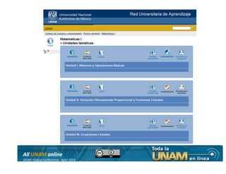 UNAM online spirit, from Mexico to all Spanish speaking teachers and ...