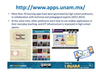 UNAM online spirit, from Mexico to all Spanish speaking teachers and ...