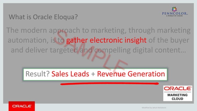 Sample client presentation | PPTX