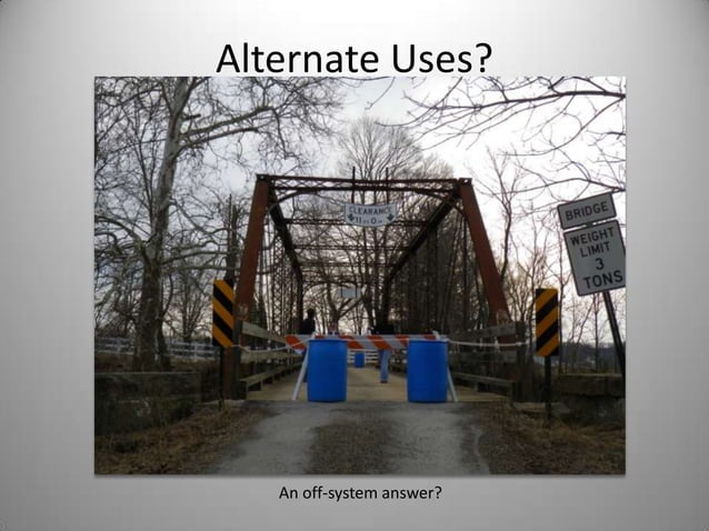 PennDOT Management Plan for Historic Metal Truss Bridges | PPT