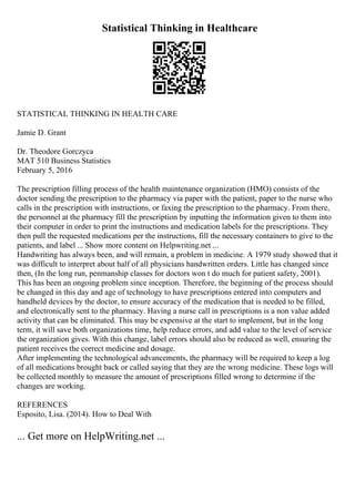 Penn Foster Essay Example | PDF