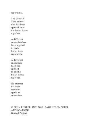 © PENN FOSTER, INC. 2016Graded ProjectComputer Applica.docx